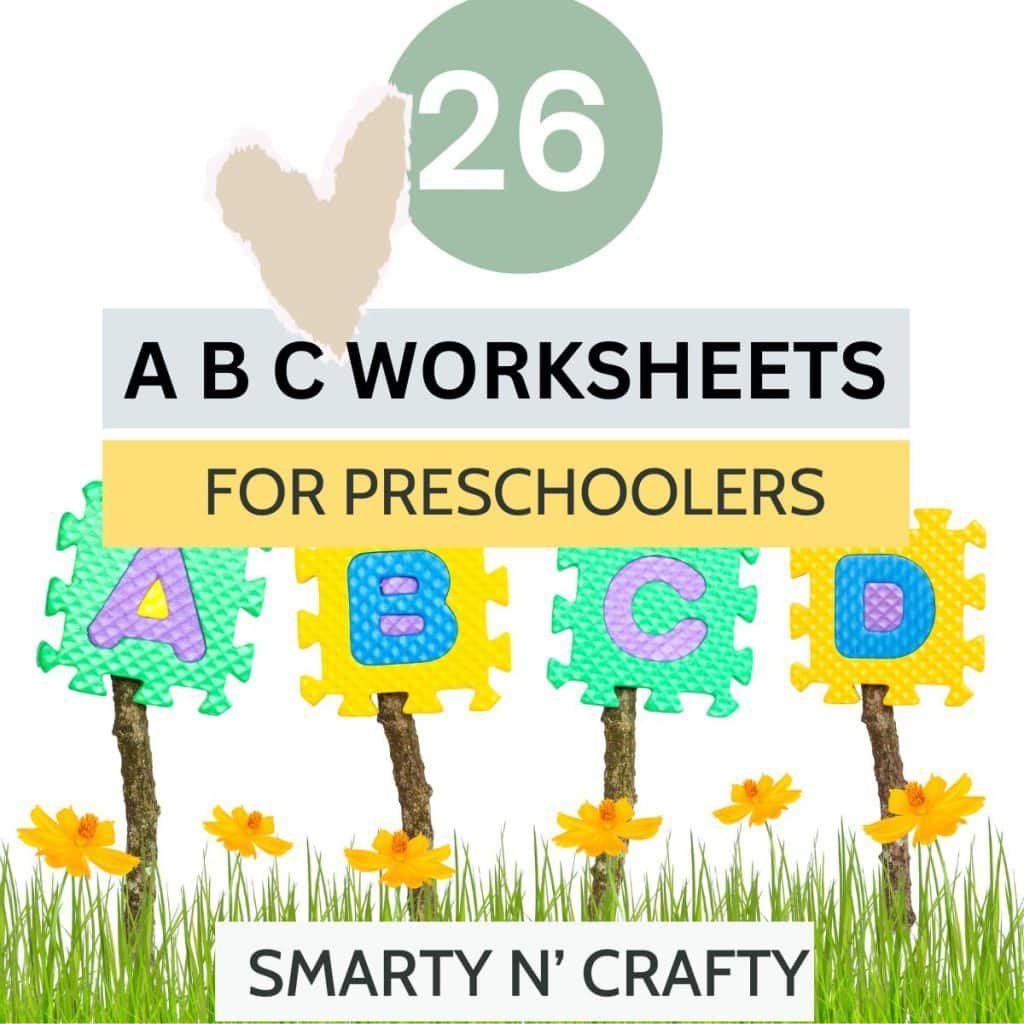 26 Letters Preschool Worksheets: Discovering the Fun ABCs - Approaching ...