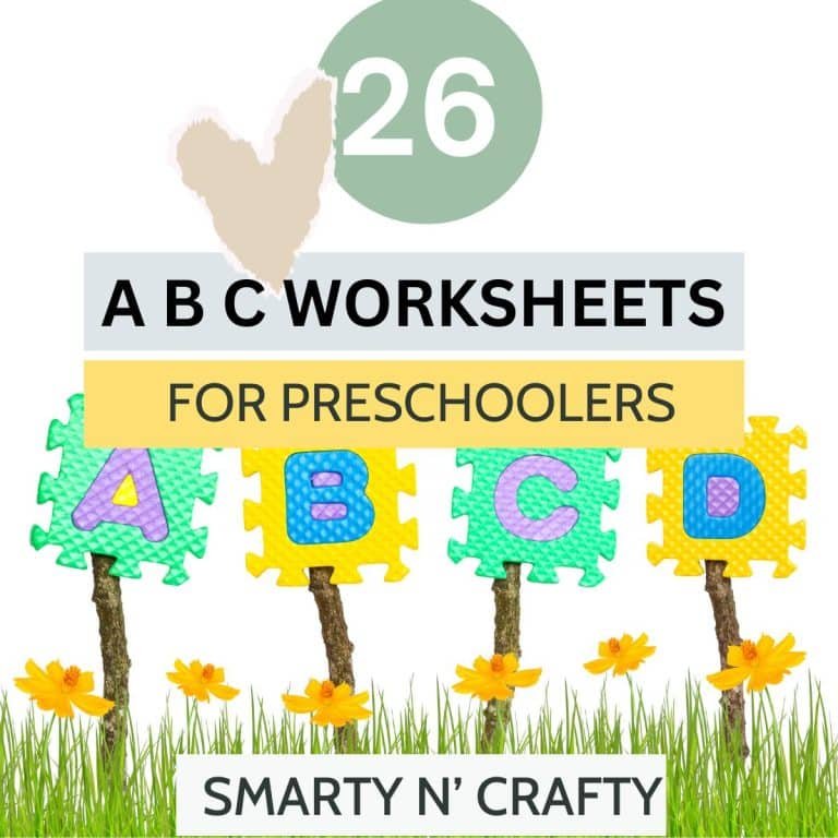 26 Letters Preschool Worksheets: Discovering the Fun ABCs - Approaching ...