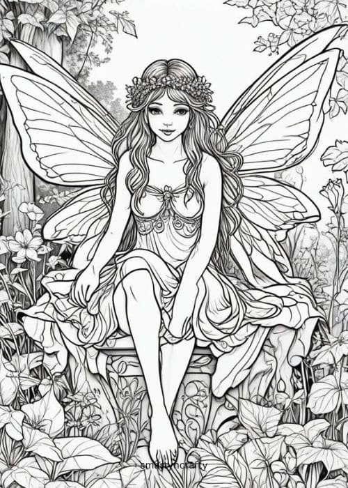 30 Enchanting Fairy Tales Coloring Pages - Approaching Home