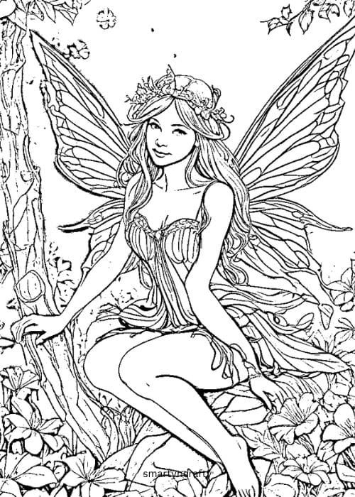 30 Enchanting Fairy Tales Coloring Pages - Approaching Home
